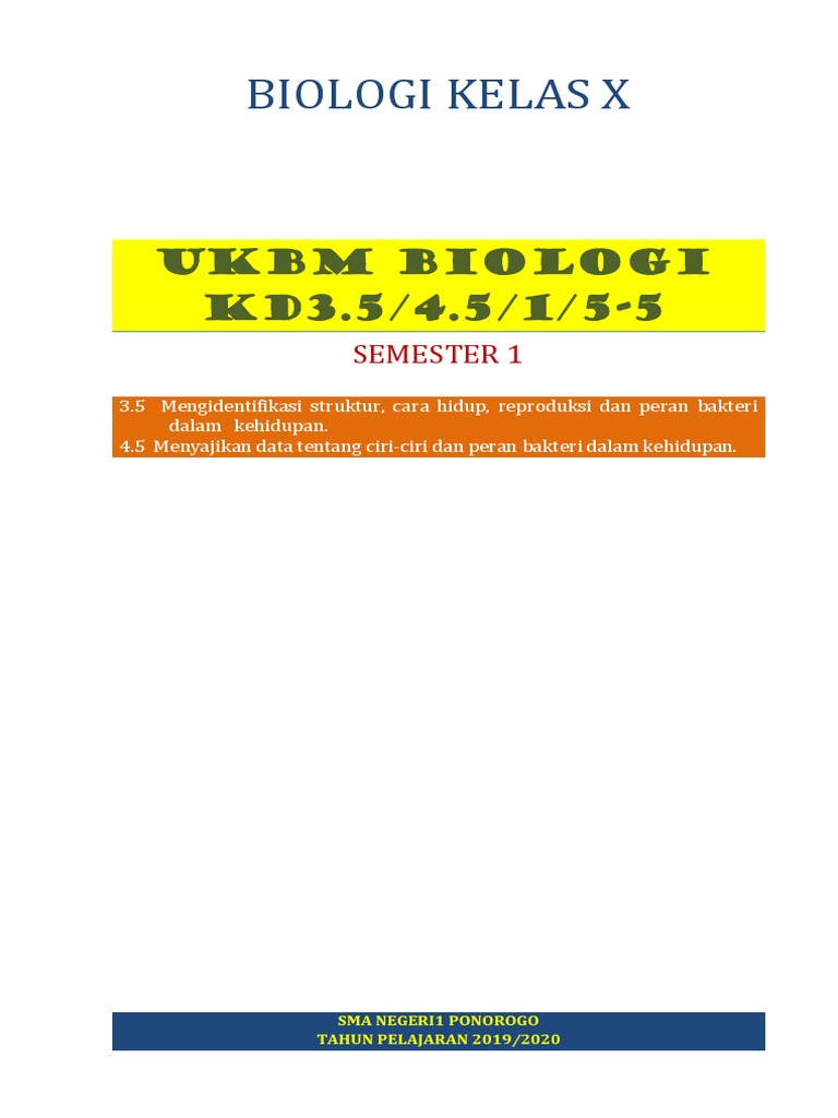 UKB BIO-3.5 Dan 4.5-1-1-5-5 PDF | PDF