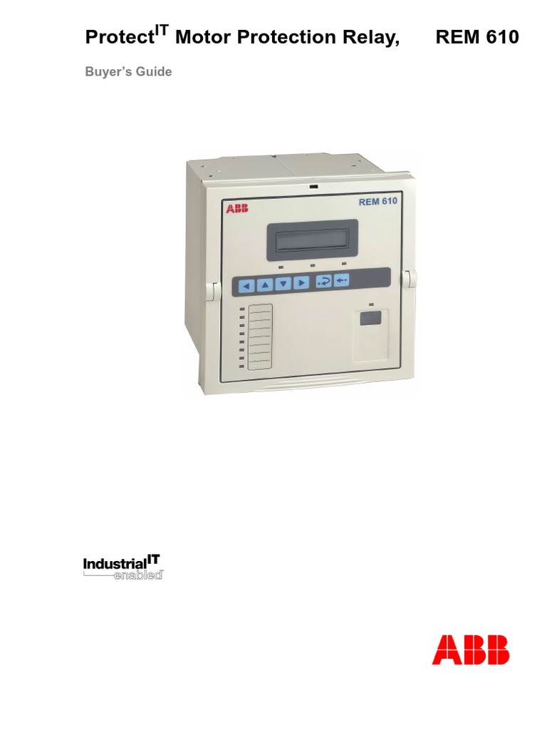 Rem610 Tobena | PDF | Electromagnetic Compatibility | Relay