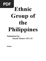 The Tradition and Culture of Eastern Samar | PDF | Religion And Belief