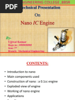 Nano IC Engine: Technical Overview | PDF | Internal Combustion Engine ...