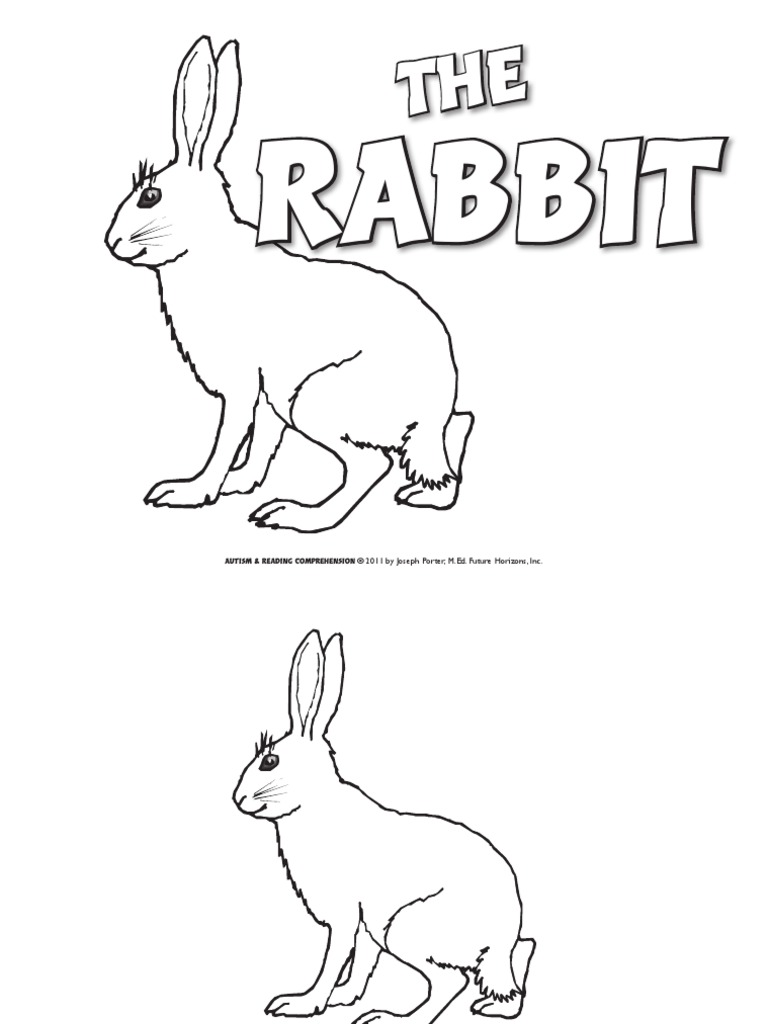 Read Aloud Rabbit Coloring Book | PDF