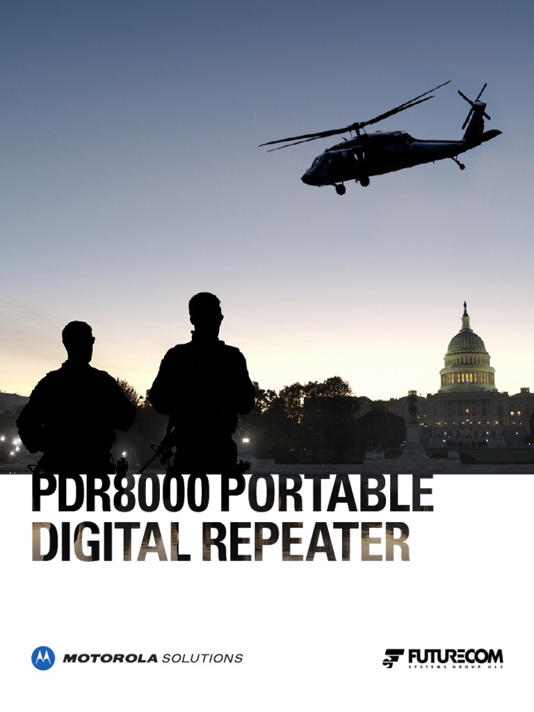 MOTOROLA Pdr8000 Data Sheet | PDF | Hertz | Very High Frequency