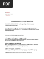 20 Halimbawa NG Palaisipan Na May Sagot | PDF