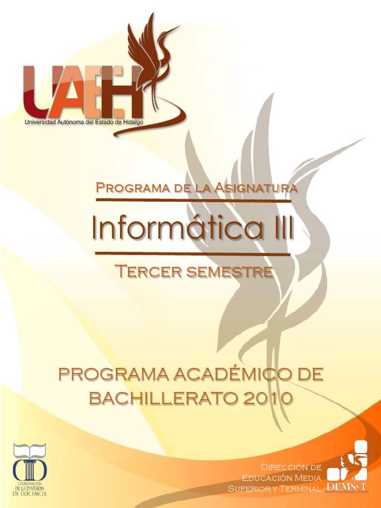 Informática III PDF | PDF | Aprendizaje | Software