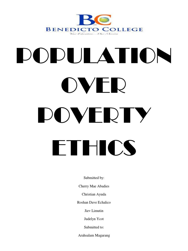ETHICS | PDF | Poverty | Poverty & Homelessness