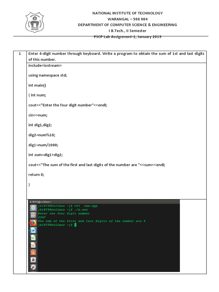 Programming Assignment | Download Free PDF | Integer (Computer Science) | Triangle