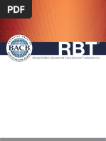 RBT Module Training | PDF | Classical Conditioning | Reinforcement