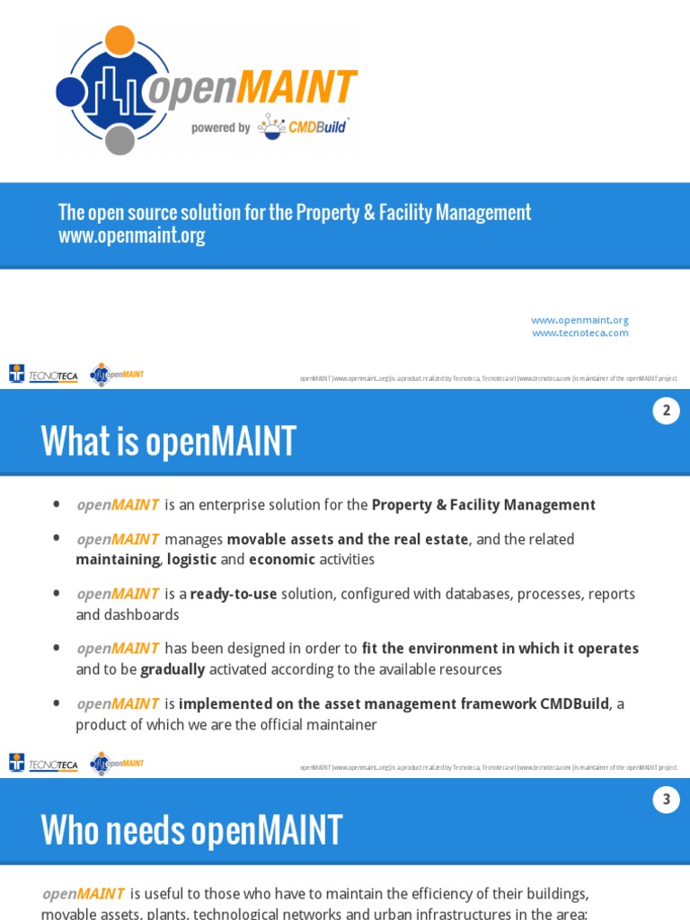 OpenMaint Application | PDF | 3 D Computer Graphics | Building ...