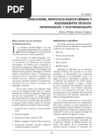 Electromiografia y Velocidades | PDF | Nervio | Electromiografia