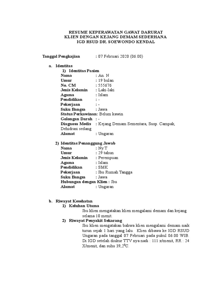 Resume Igd KDS | PDF