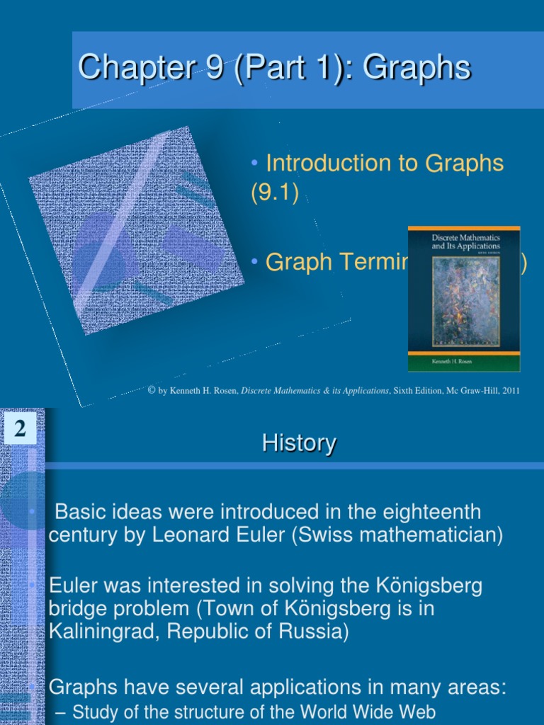 Discrete Mathematics and Its Application - Chapter 9 | PDF | Vertex (Graph Theory) | Theoretical ...