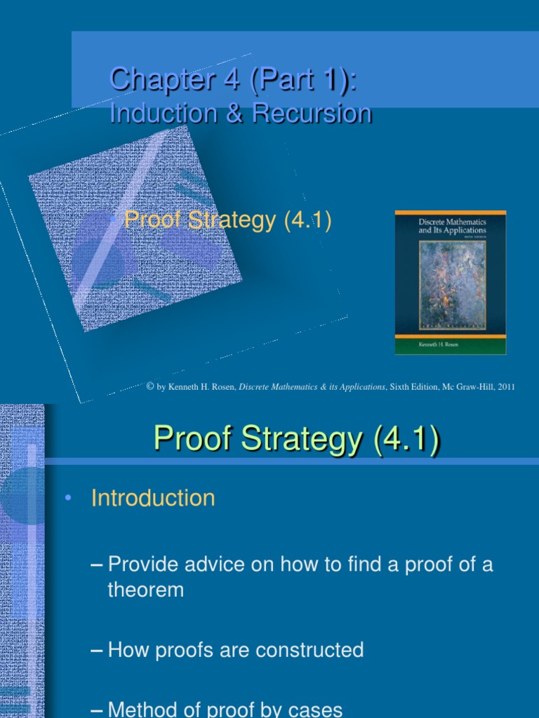 Discrete Mathematics and Its Application - Chapter 4 | PDF | Conjecture ...