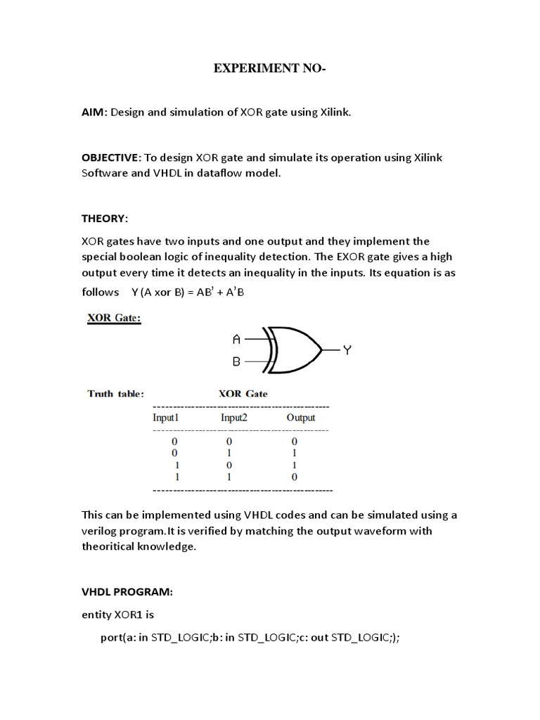 Lab Manual NBA | PDF | Vhdl | Logic Synthesis