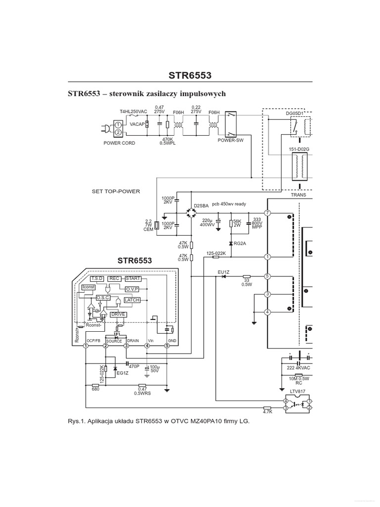 STR6553 PDF | PDF
