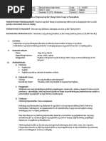 Halimbawa NG Learning Objectives Filipino | PDF