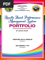 RPMS Portfolio New Design | PDF | Lesson Plan | Teachers