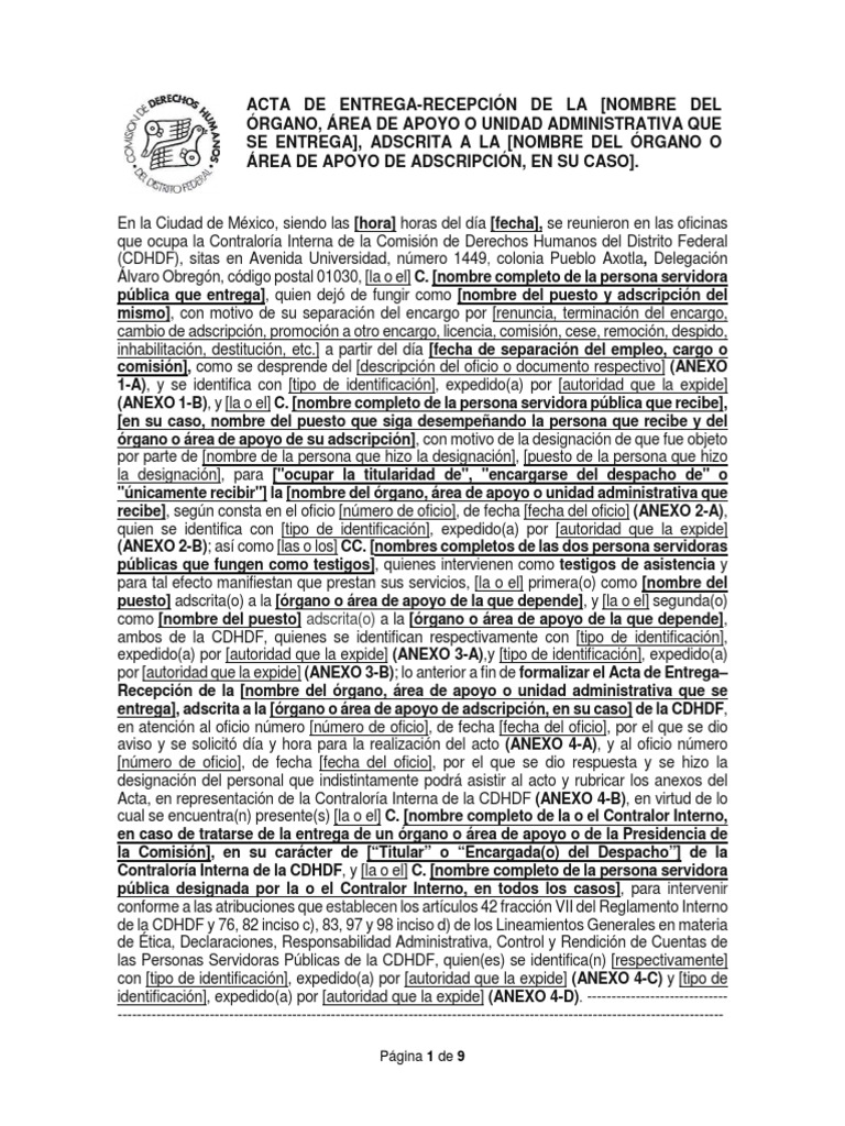 Nuevo Formato Entrega Recepcion | PDF | Cheque | Bancos