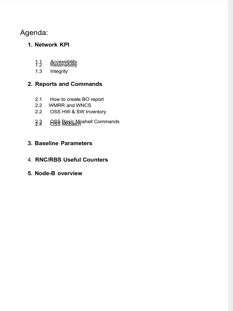 Ericsson Rbs Overview and Simple Commands Guideline | PDF | Radio ...