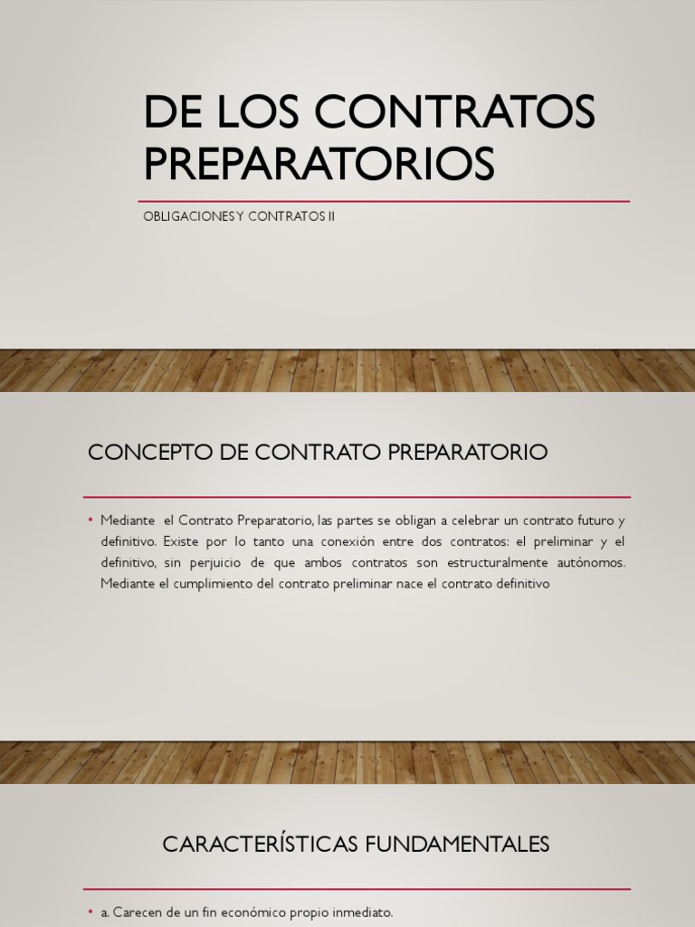 de Los Contratos Preparatorios | PDF | Derecho privado | Virtud