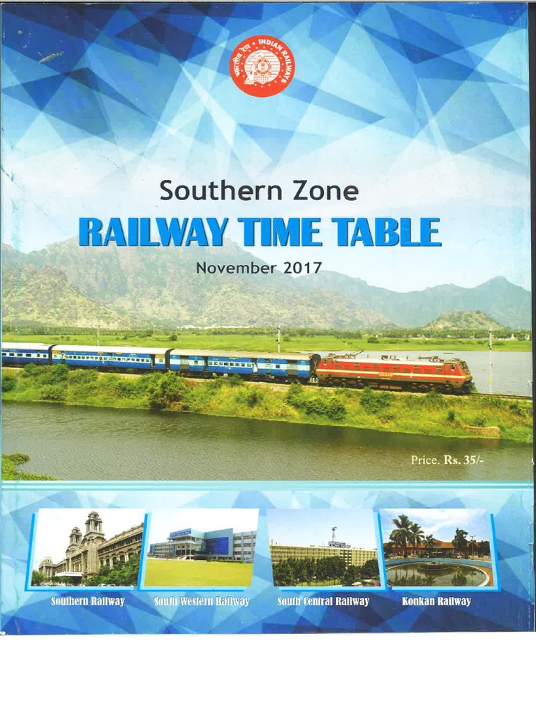 Southern Railway Timetable PDF | PDF | Transport | Business