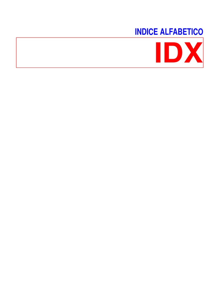 Idx PDF | PDF | Sistema de control | Embrague