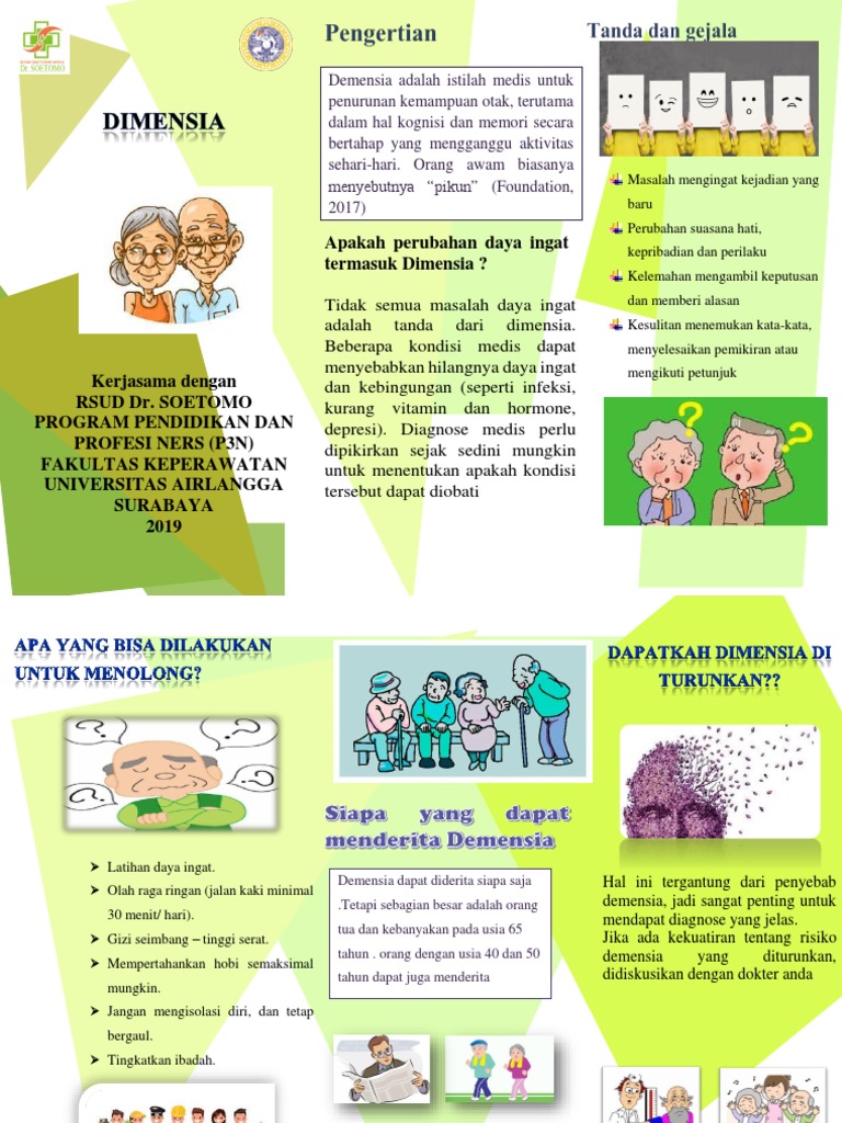 Leaflet Gerontik | PDF