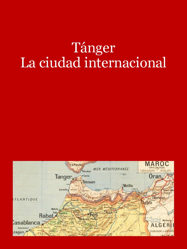 Tánger: Ciudad Internacional y Economía | PDF | Marruecos