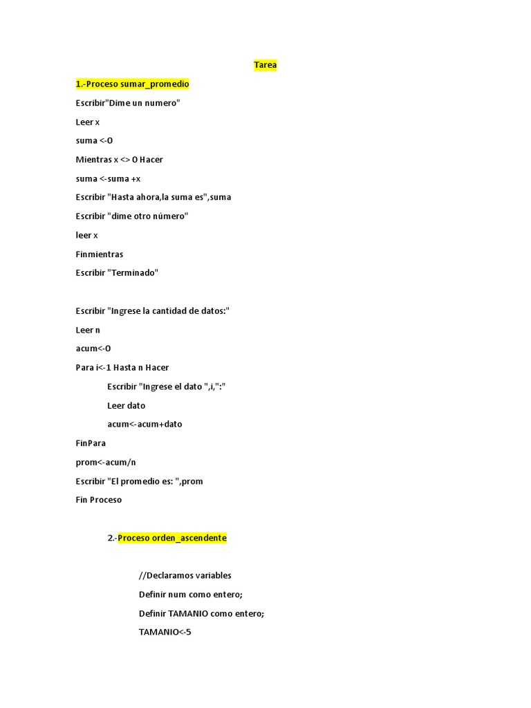 Tarea Pisent | PDF | Áreas de informática | Algoritmos