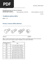 Tabla de Torque de Tornillos Example | PDF | Ingeniería mecánica | Enseñanza de matemática