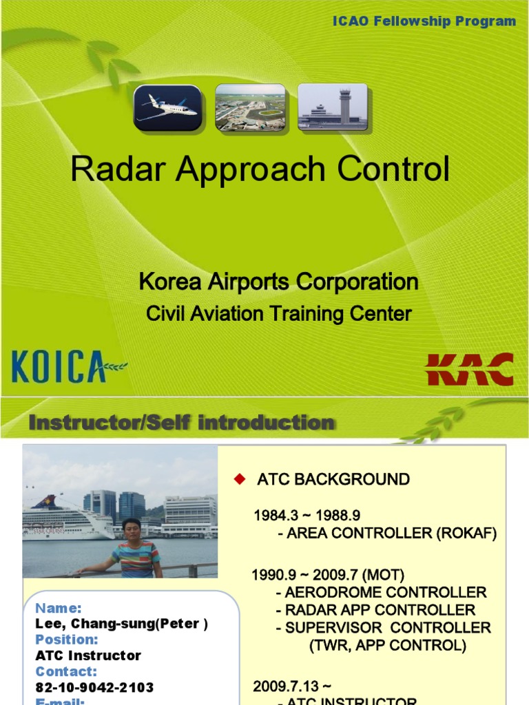 Radar Approach Course PDF | PDF | Transponder (Aeronautics) | Radar