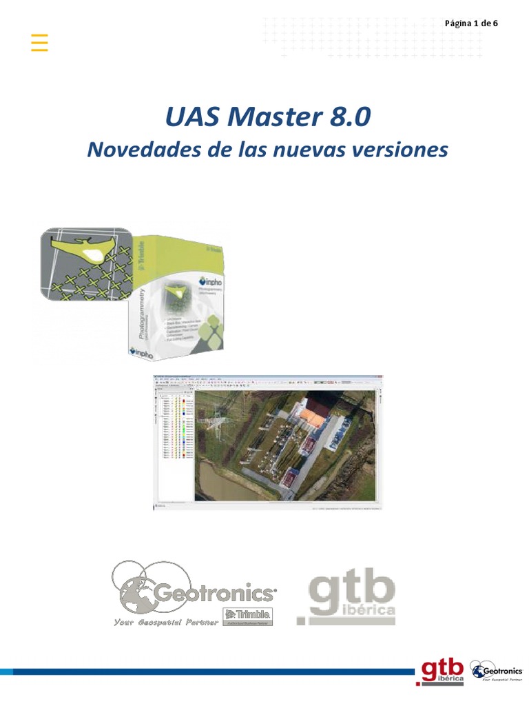Uasmaster 8.0 GSE PDF | PDF | Sistema de información geográfica | Software