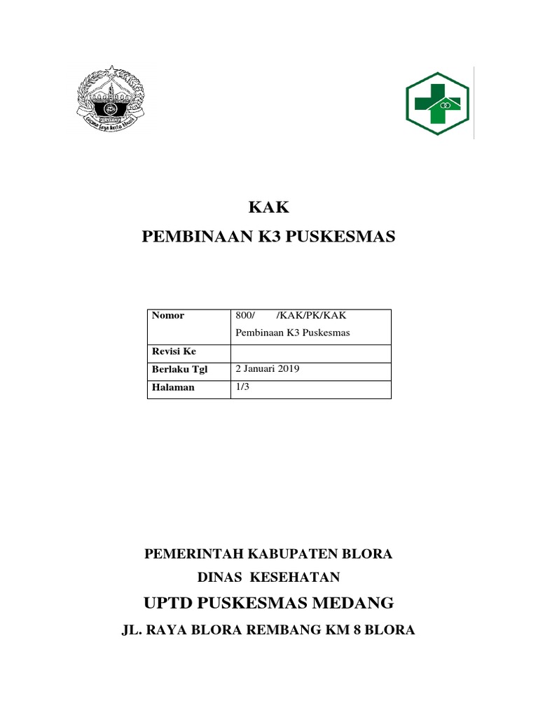 Kak K3 | PDF | Bisnis
