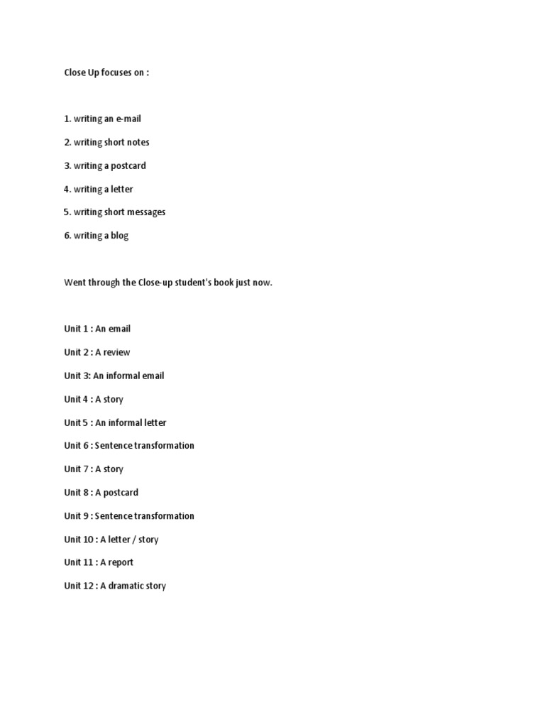 Close Up Textbook F3 2019 | PDF