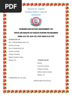 Handling and Taking Over Report | PDF | Nursing | Social Programs