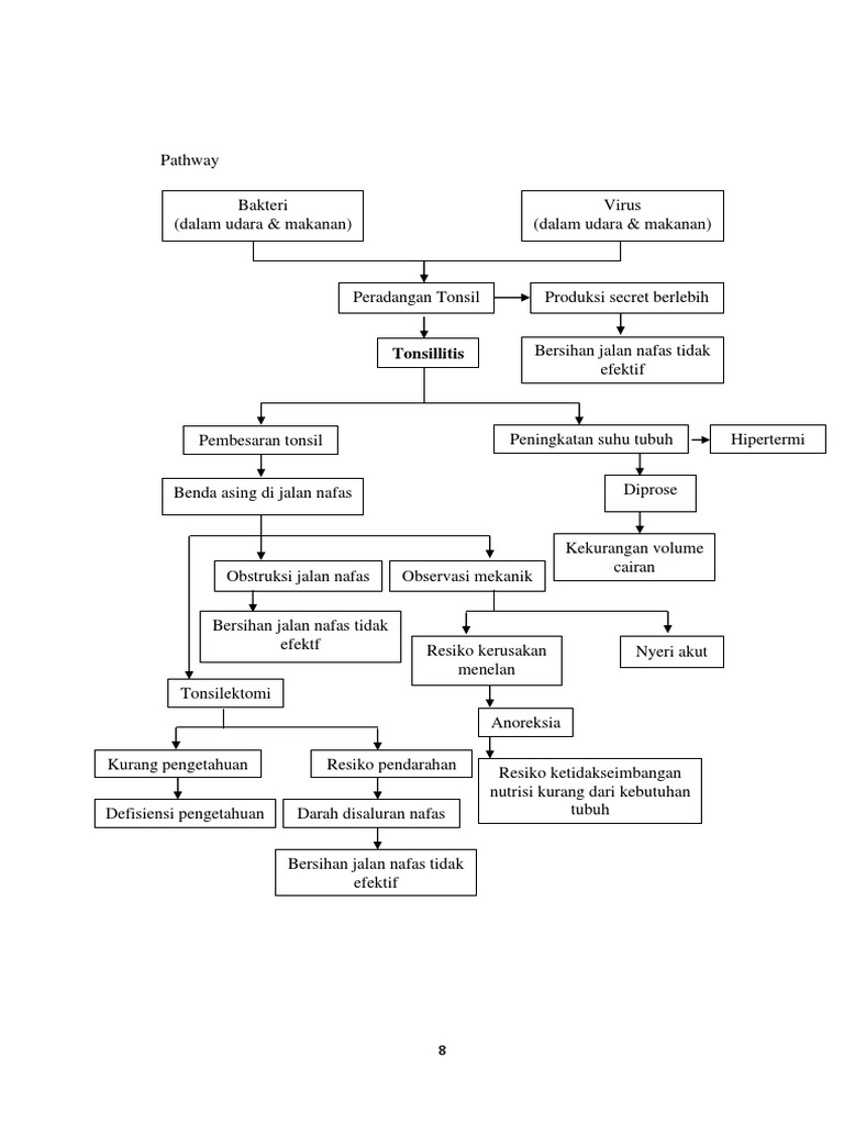 Pathway Tonsilitis | PDF