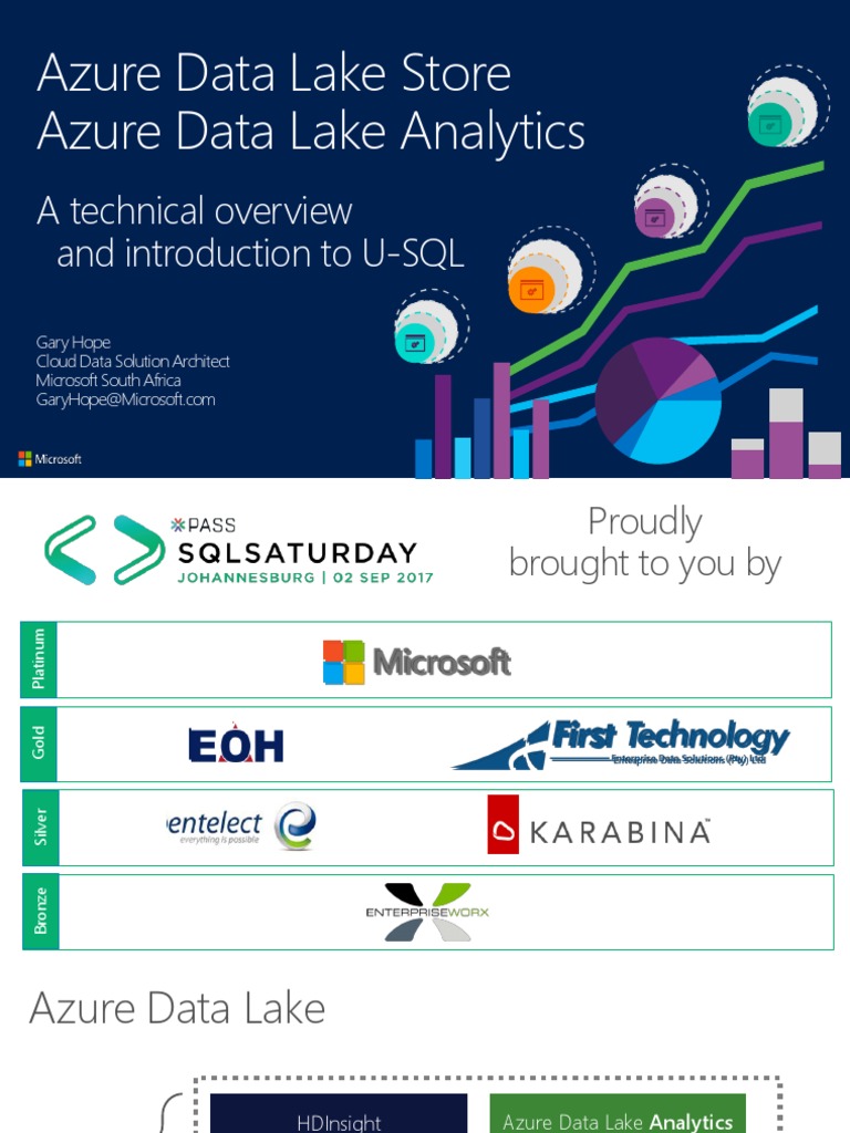 Azure Data Lake and U-SQL | PDF | Microsoft Azure | Apache Spark