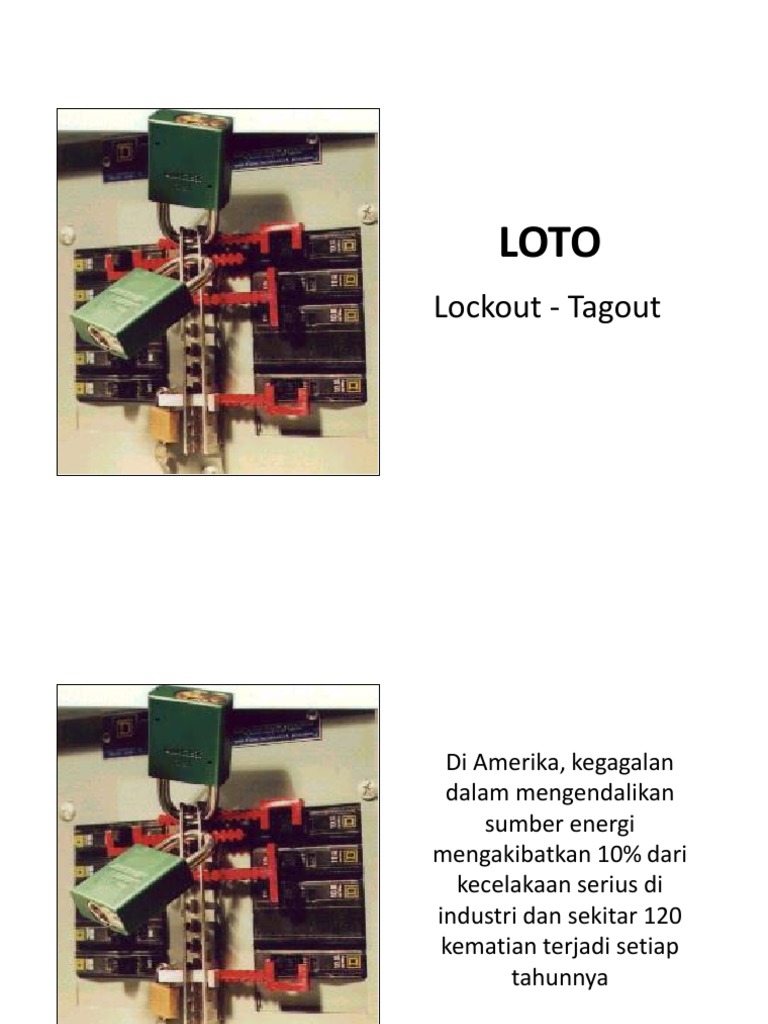 Materi Training LOTO 2020 | PDF