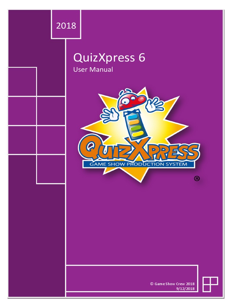 User Manual 6 Quiz Express PDF | PDF | Microsoft Windows | Computer File