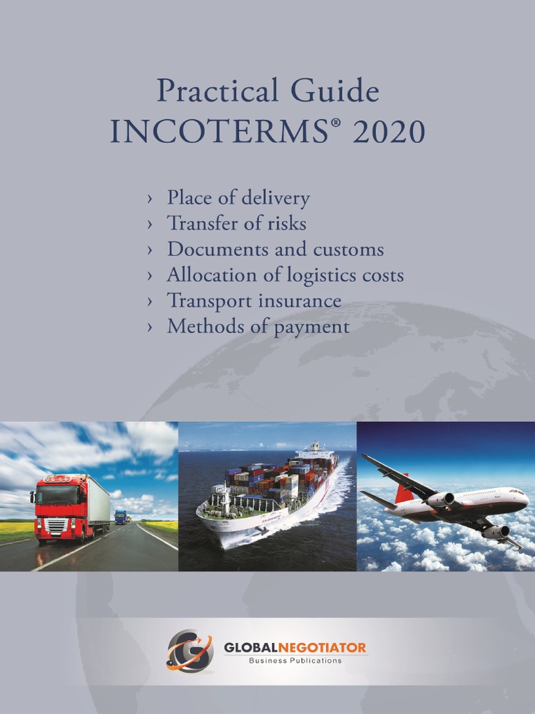 Incoterms 2020 Book | International Trade | Trade