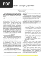 AIPCP Article Template | PDF | Microsoft Word | Times New Roman
