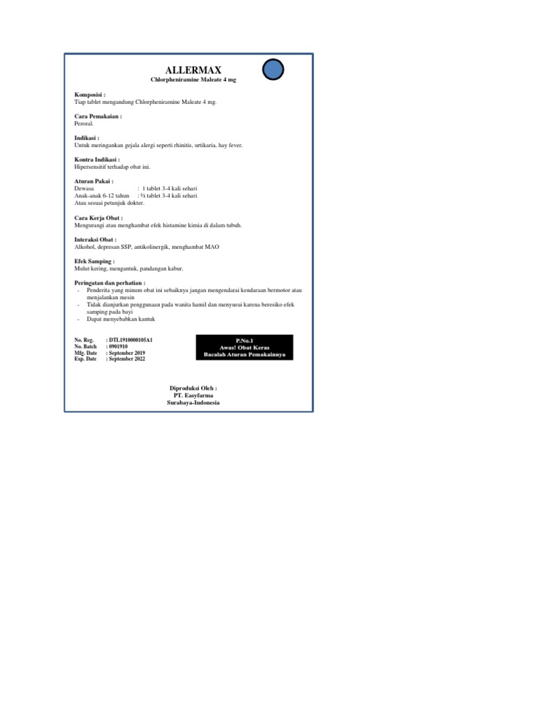 ALLERMAX Brosur | PDF