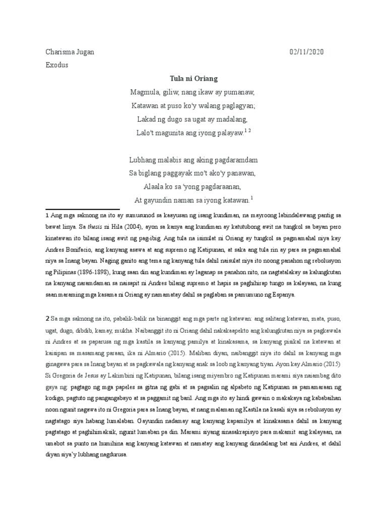 FINAL FIL Oriang PT | PDF