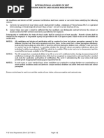 PSL-44 - Vision Requirements | PDF | Nondestructive Testing | Visual Acuity