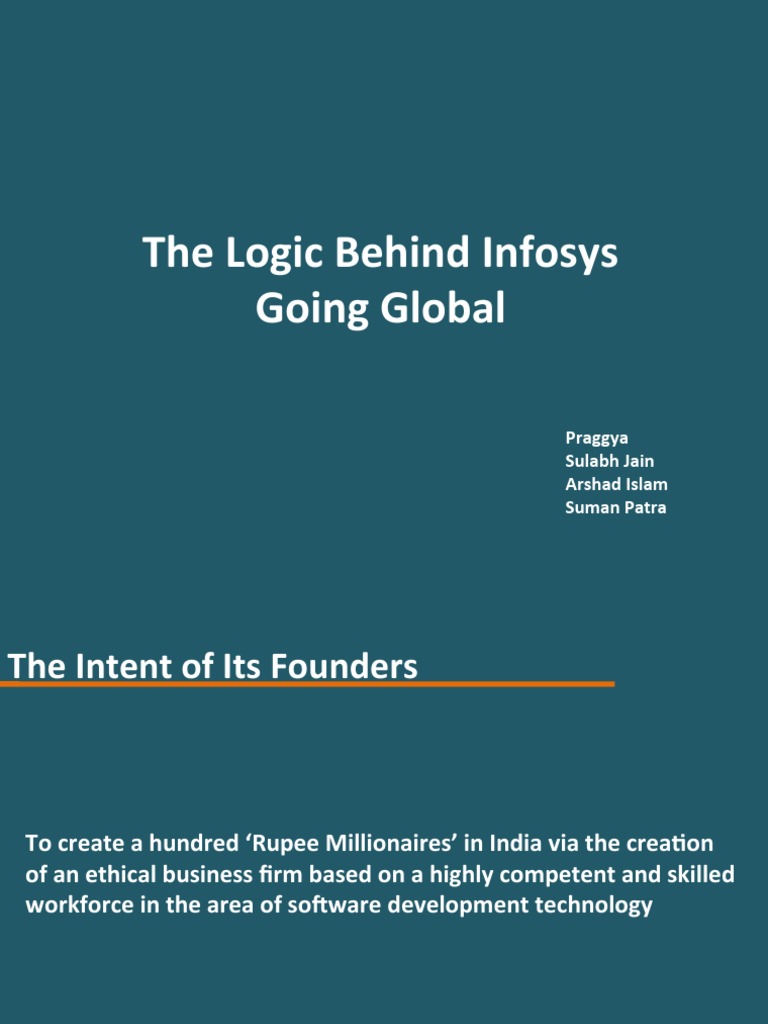 Infosys: Strategies for Global Success | PDF | Brand | Software Development