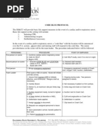 Code Blue Running Sheet | PDF | Cardiopulmonary Resuscitation ...
