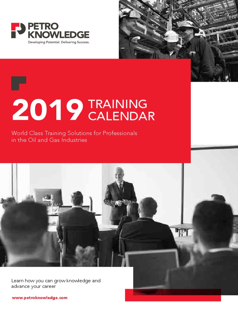 Petroknowledge Training Calendar 2019 1 PDF | PDF | Oil Refinery ...