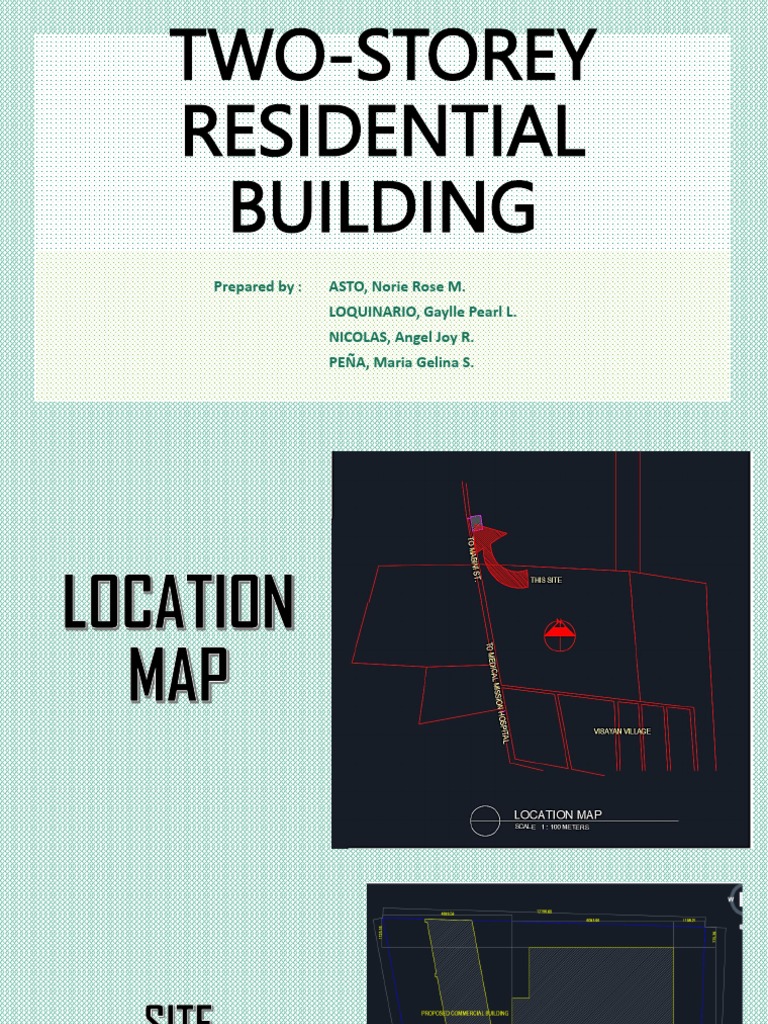2-Storey Residential House | PDF | Building Engineering | Building ...