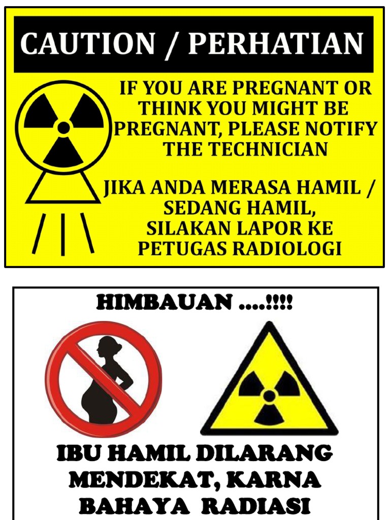 LOGO Bahaya Radiasi Ibu Hamil | PDF