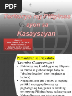 AP 4 - Pambansang Teritoryo NG Pilipinas | PDF