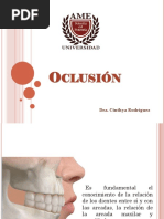 Oclusion Estatica y Dinamica | PDF | Odontología | Diente